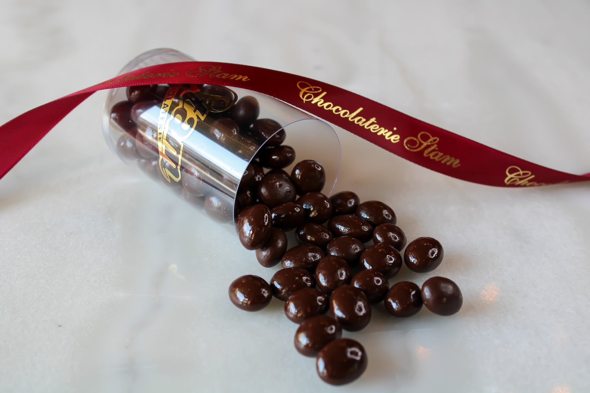 Stam Dark Chocolate Espresso Beans | Chocolaterie Stam of Glen Ellyn